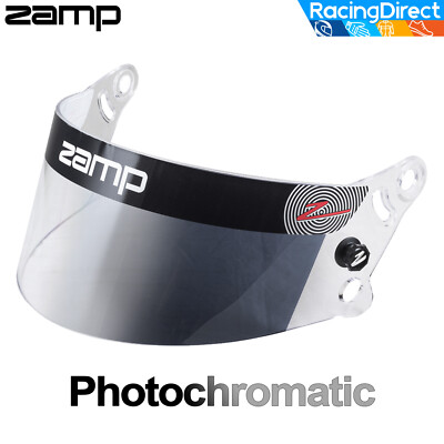 ZAMP Z20 Photochromatic Shield - Tinting Auto Racing Shield - Fits all ...