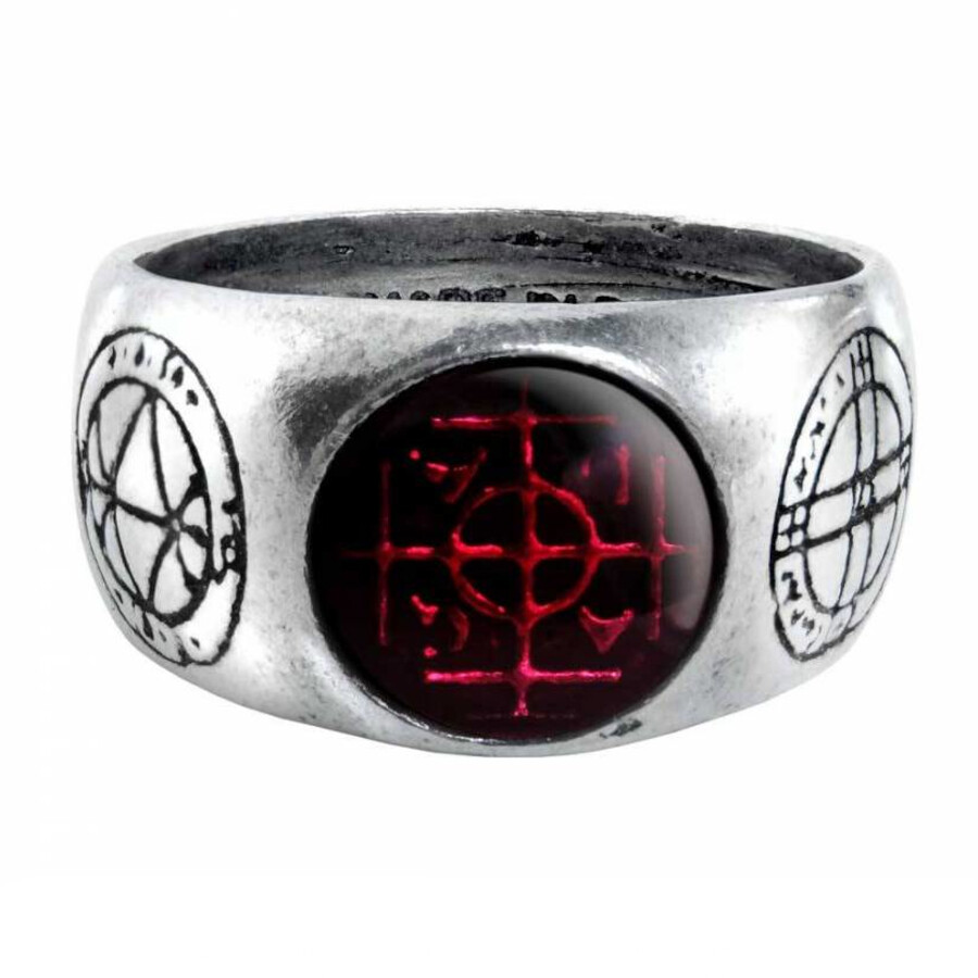 AGLA ALCHEMY RING Magical Protection Kabbalistic Talisman Seals + FREE ...