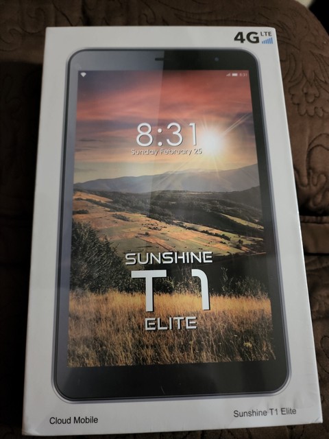 Cloud Mobile Sunshine T1 Elite 16GB Wi-Fi 4G Android Unlocked 8 ...