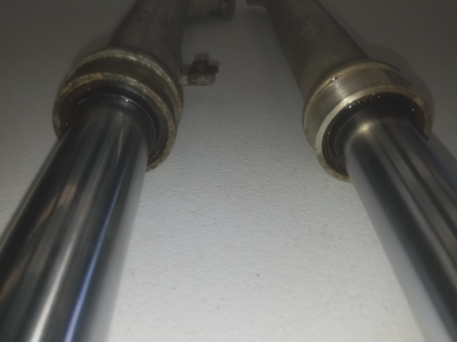 85-88 BIG WHEEL 200 BW200 BW200E BW 200 FORKS SUSPENSION SHOCKS 54G ...