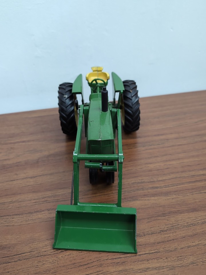1/16 Ertl Farm Toy John Deere 4020 Narrow Front Tractor Metal Wheels ...