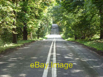 Photo 6x4 The B4192 Upper Upham The undulating road between Aldbourne ...