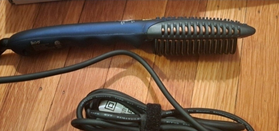 IKOO E STYLER PRO Smooth Straightener Or Waver (Cobalt Blue) BNIB | eBay