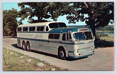 c1950s Retro Greyhound Passenger Bus~Scenic Cruiser~USA to Canada VTG ...