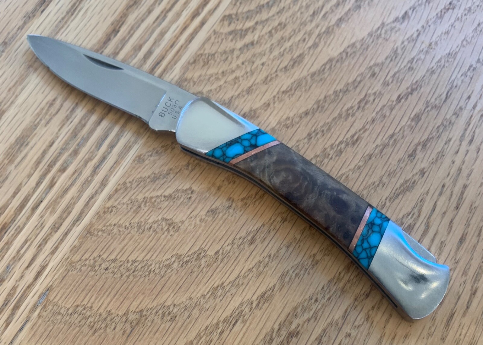 BEAUTIFUL CUSTOM BUCK 503 PRINCE KNIFE NEVER USED D22 | eBay