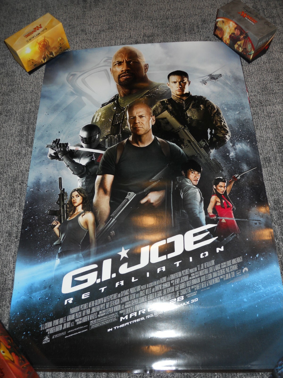 Gi Joe Retaliation 3d Poster