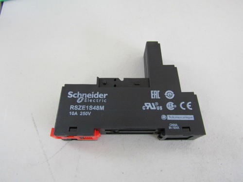 Box of 10 x SCHNEIDER RSZE1S48M Relay Socket for RSB Series - S2 ...