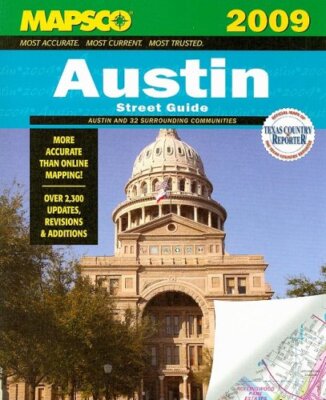 Mapsco Austin Street Guide 2009, Mapsco, Inc. 9781569664117| eBay