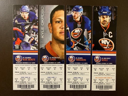 New York Islanders 2010 NHL ticket stubs - ONE TICKET - SEE LISTING | eBay