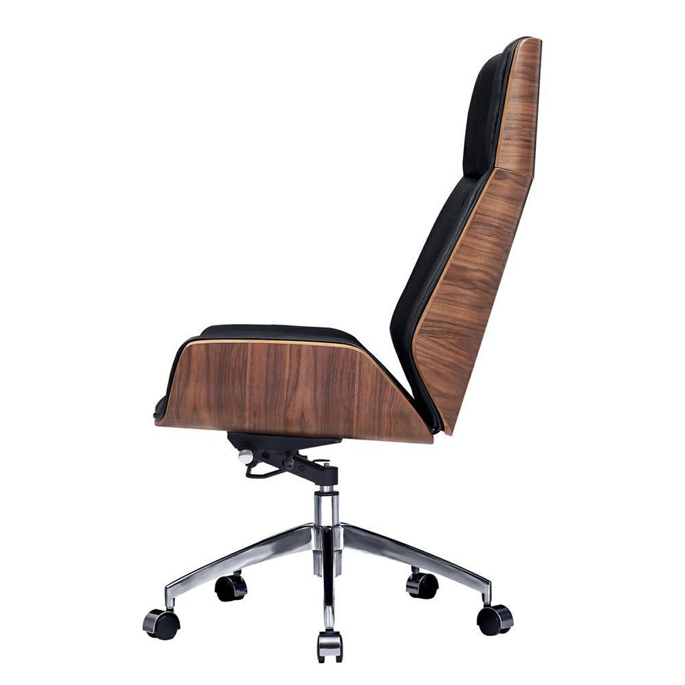 Computer Gaming Office Chair Lounge Chair and Ottoman Leather Task Desk ...