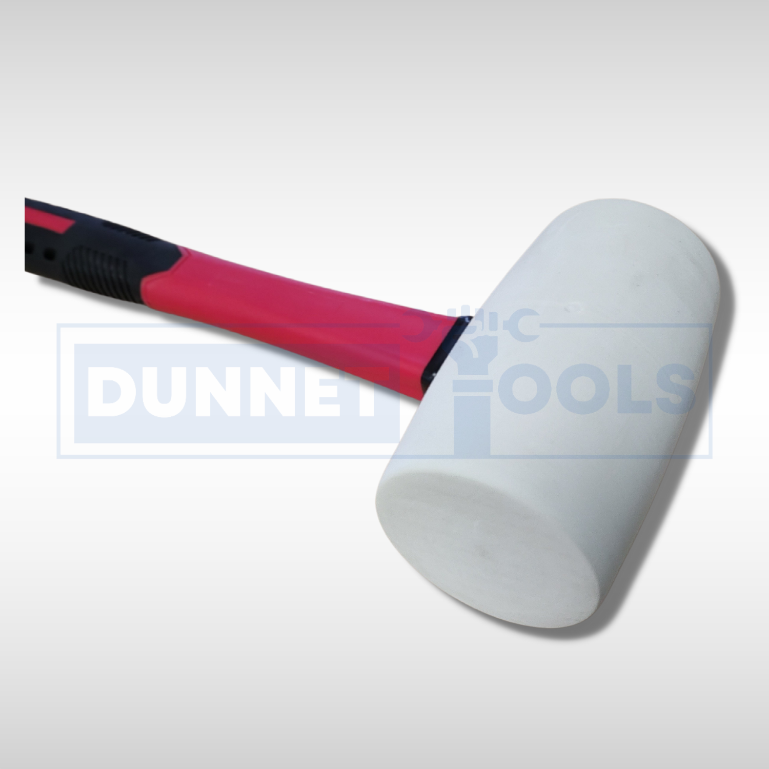 Heavy Duty Rubber Mallet 32oz Large Hammer White Grip Handle Window ...