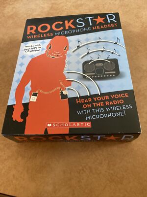 ROCKSTAR... Wireless Microphone Headset - Paperback By Scholastic - New ...