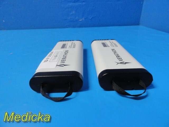 2X Verathon 0800-0527 BladderScan Prime Li-Ion Rechargeable Battery ...