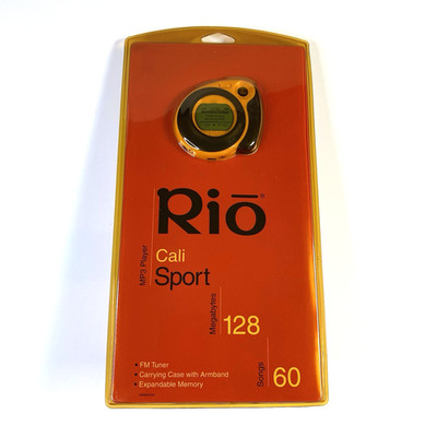 Rio Cali Sport MP3 Player Digital Audio Music Media 128MB FM Tuner ...