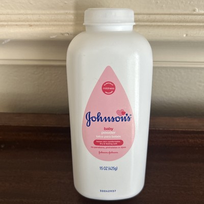 Johnson & Johnson's Baby Powder Talc Original 15 oz RARE Soft Skin ...