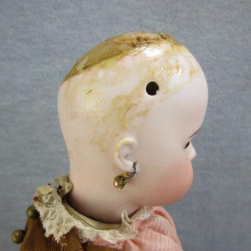 Early Kestner Bisque Socket Head Doll Square Teeth Compo Body 16" | eBay