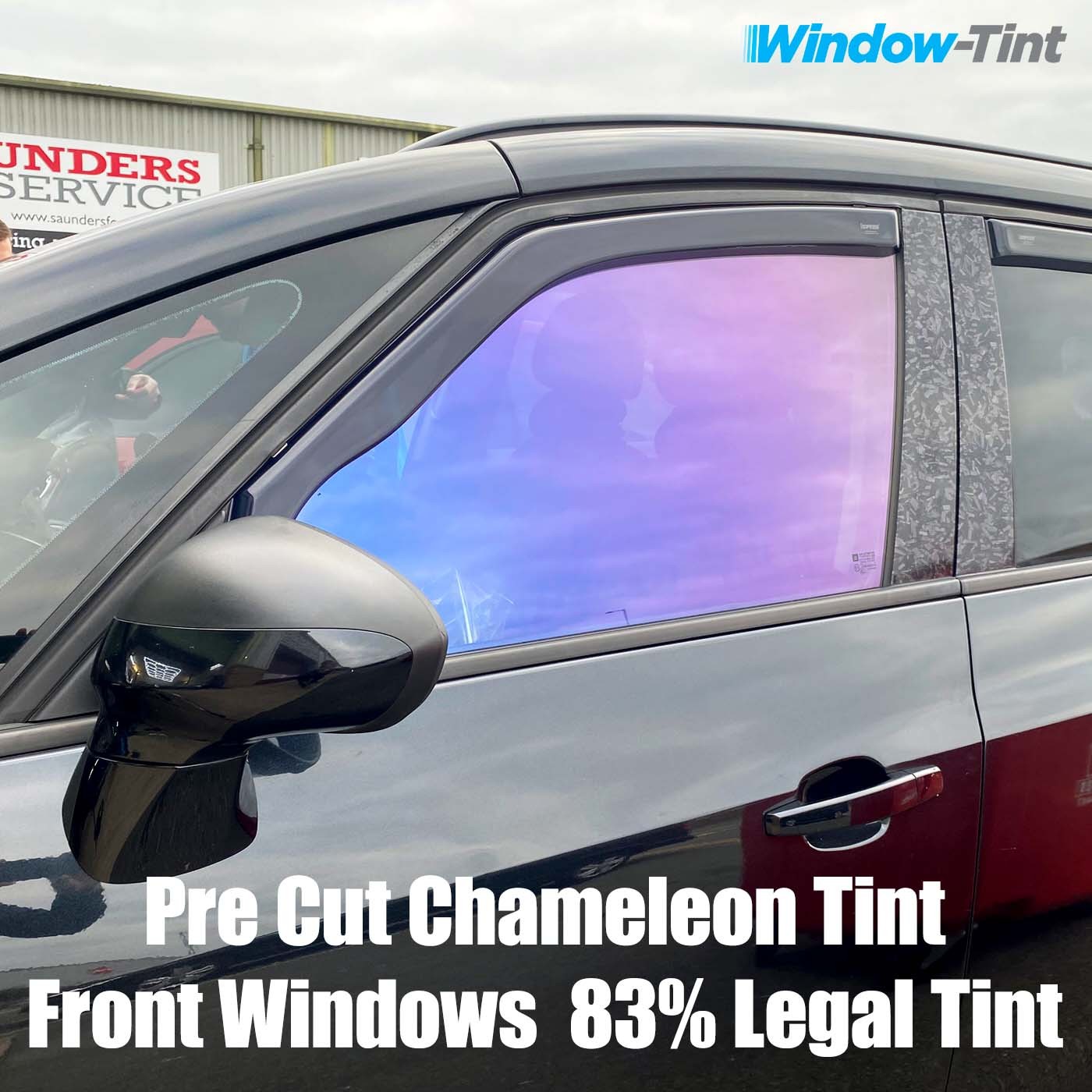 Chameleon Tint For Mini Cooper 2007-2013 Pre Cut Front Window Tint 83% ...