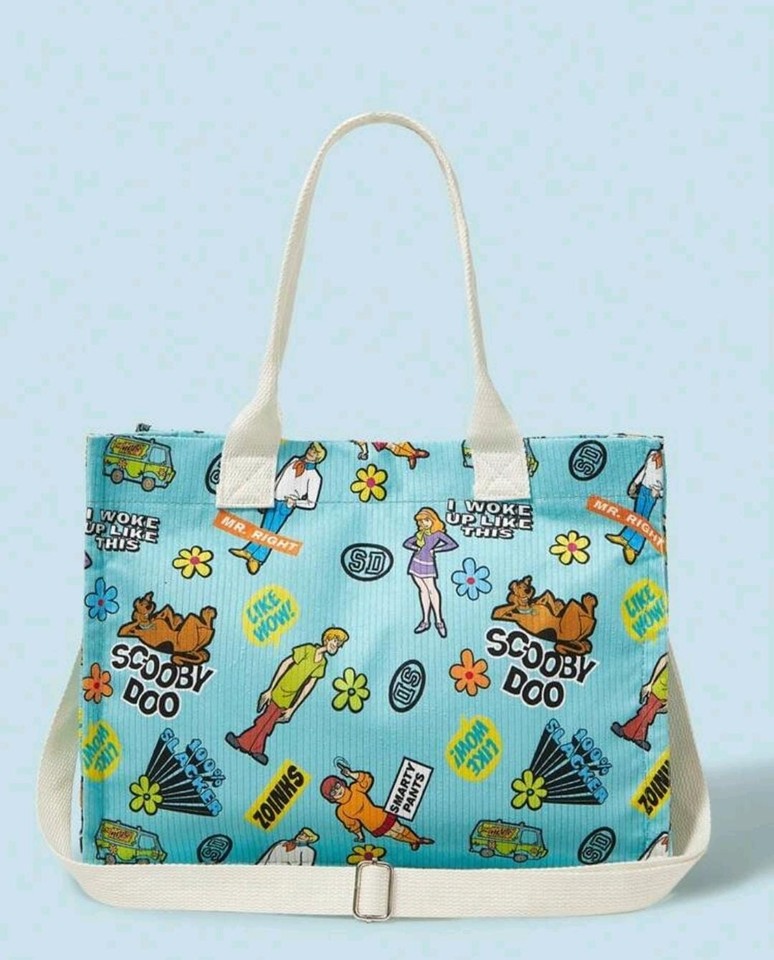 Scooby Doo Tote Bag Purse Fashion New Velma Shaggy Daphne Cute Girl ...