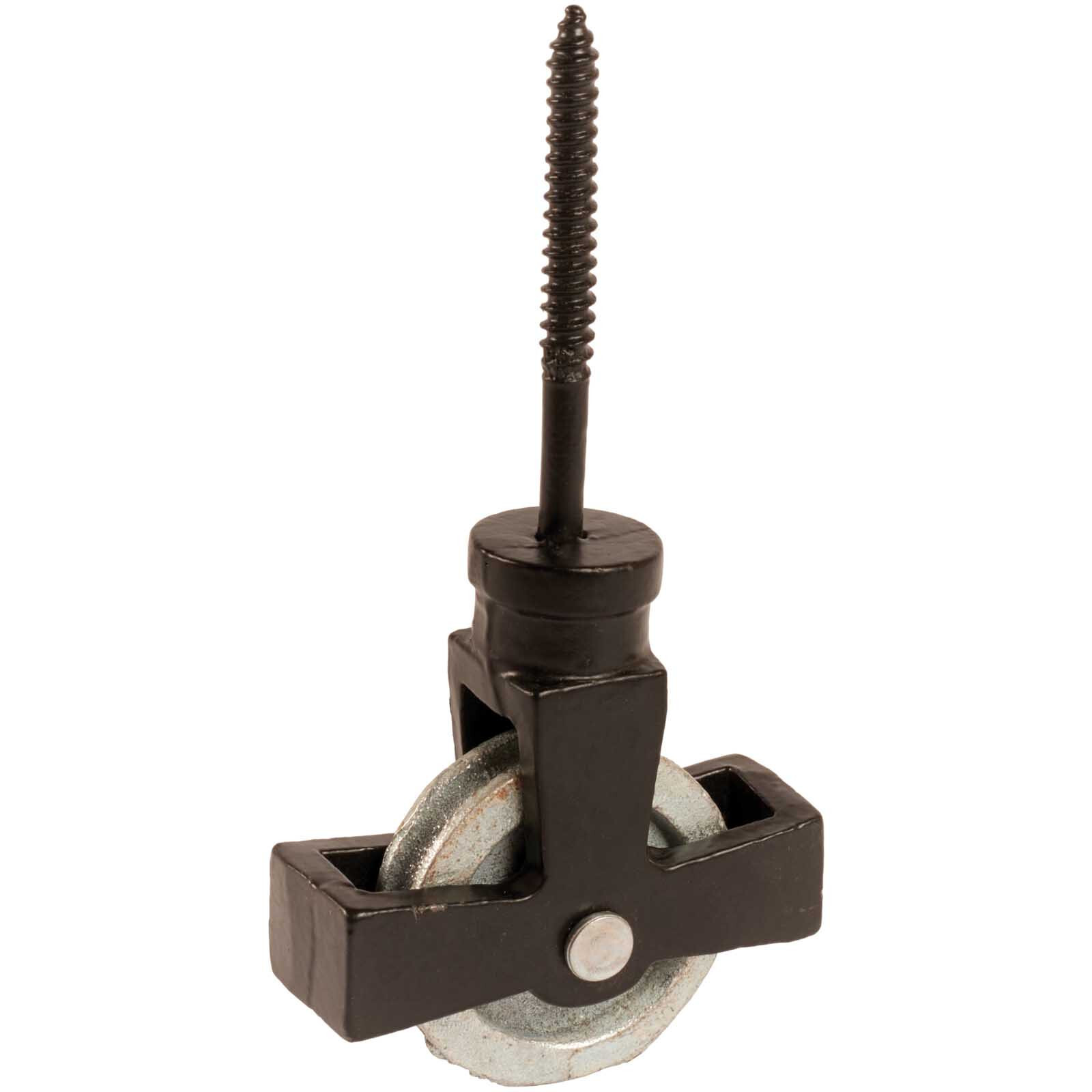 Pulleys Pulley Wheel Cast Nylon 38-44mm Galv Black White Awning Rack ...