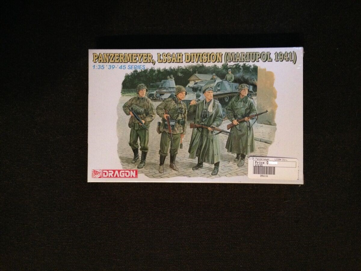 1/35 Dragon 6168 German Panzermeyer LSSAH Division Mariupol 1941 Sealed ...