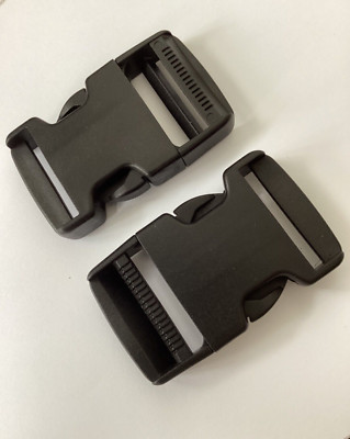 Pack 2 40mm Side Quick Release Buckle Clips | eBay UK