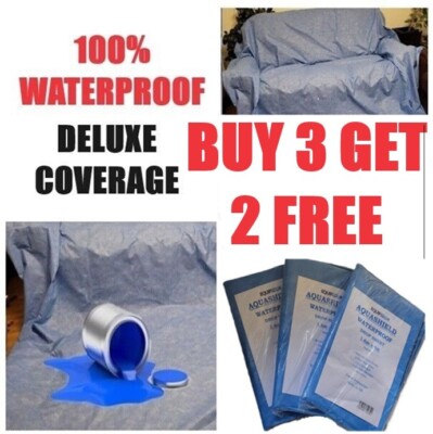 Waterproof Dust Sheet Large - Professional Quality for Painters ...
