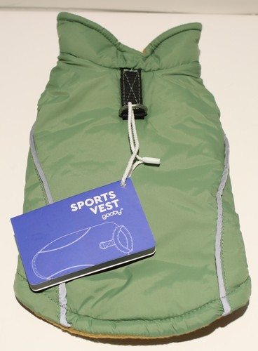 Gooby Dog Sports Vest Jacket Coat Clothes EXTRA SMALL Padded Thick 7.75 ...