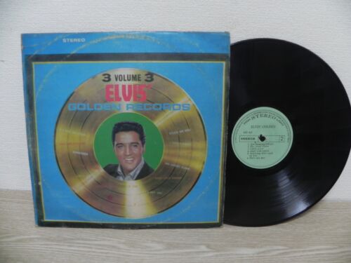 Elvis Presley - Golden Records Volume 3 KOREA Old Vintage Vinyl LP MD ...