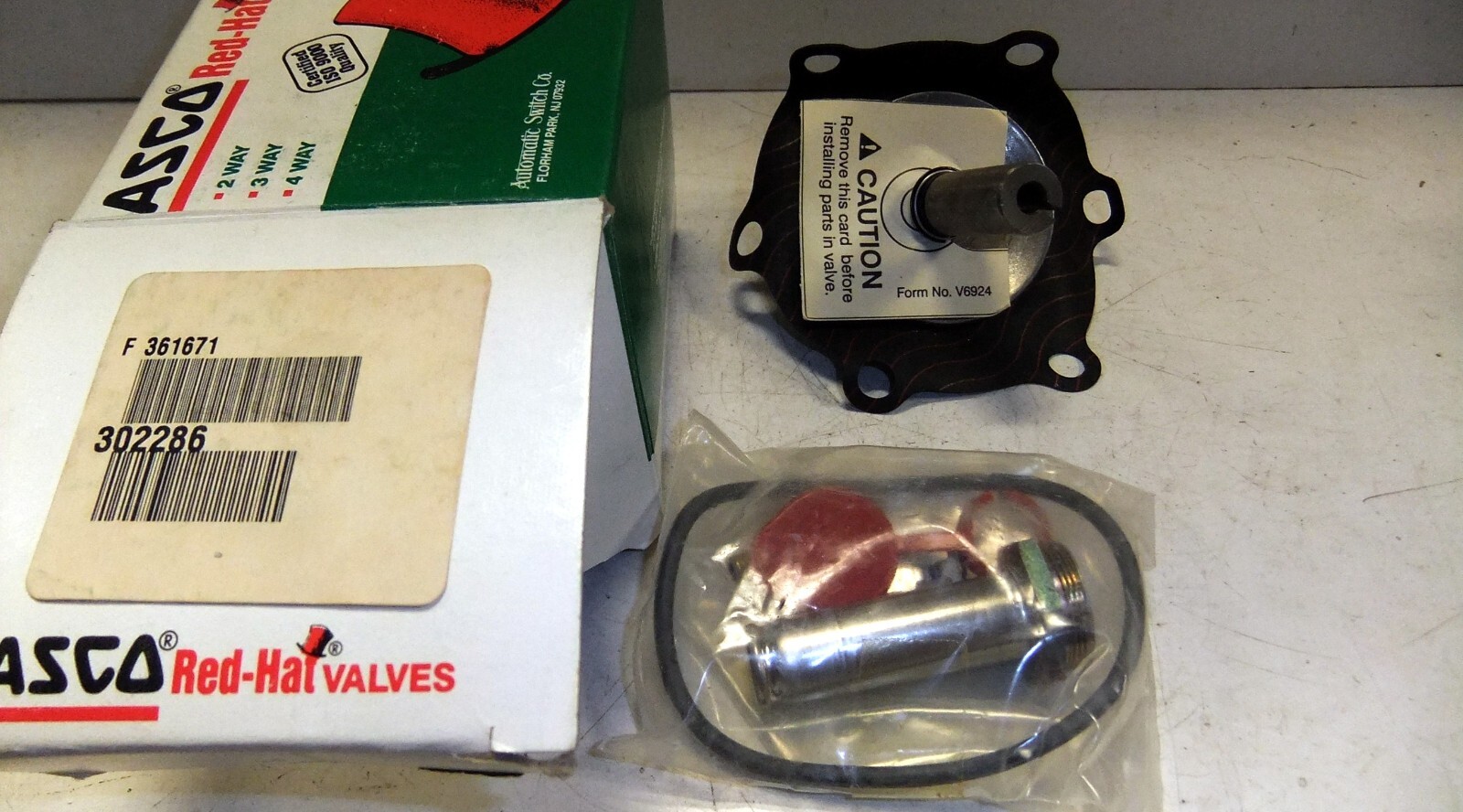 ASCO 302286 Valve Rebuild Kit with Instructions for sale online | eBay