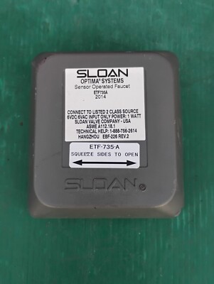 Sloan ETF735A - Sloan 365752 Splash Proof Faucet Control Module for EBF ...