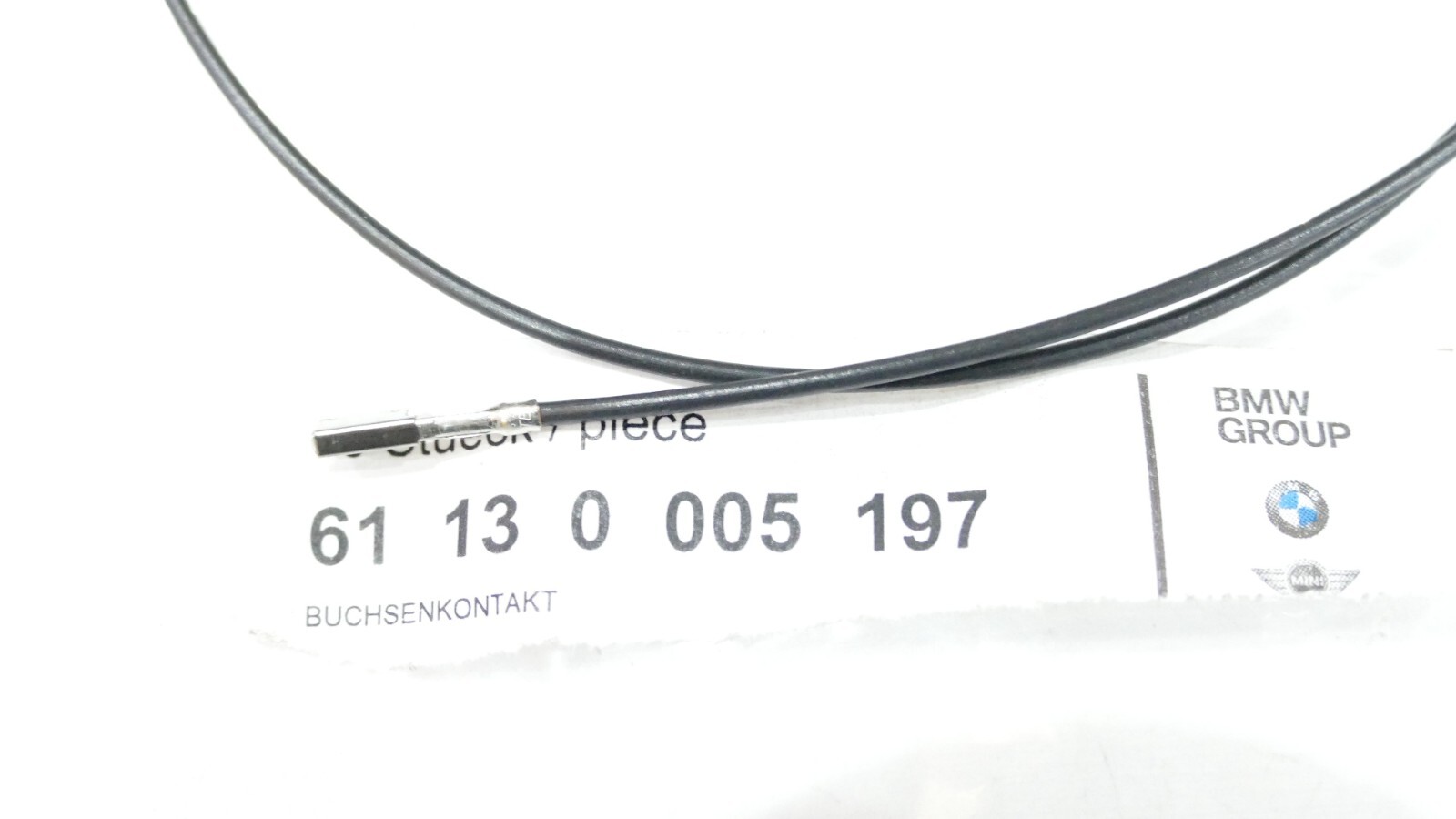 BMW Wiring Cable Plug Terminal Contact Pin Wire 61130005197 Genuine for ...