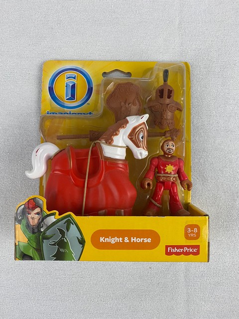 Series Imaginext Horse W9547 Knight Castle Fisher Figures for sale ...