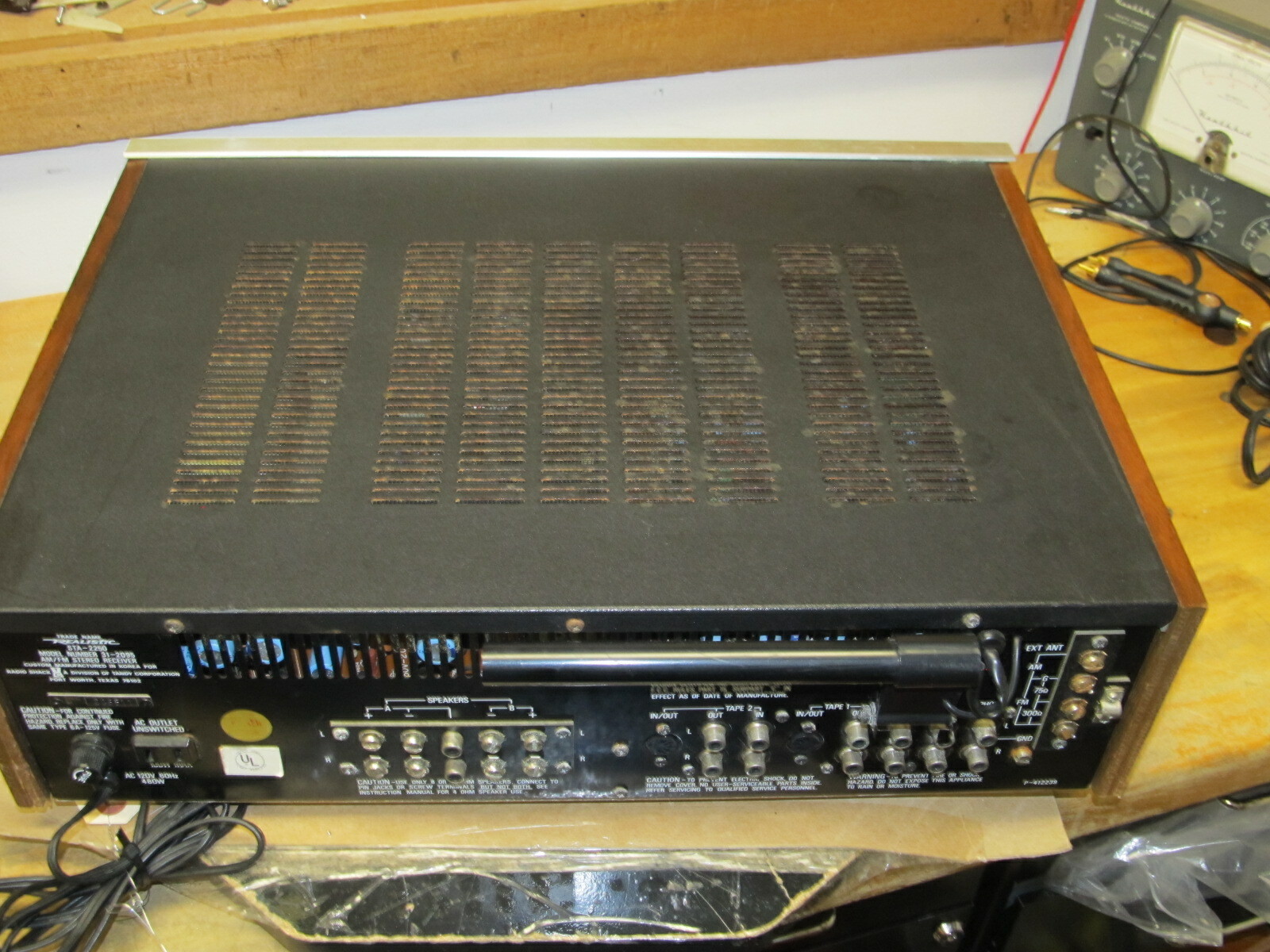 Vintage Realistic STA-2250 Quartz Locked Digital Stereo Receiver NEEDS ...