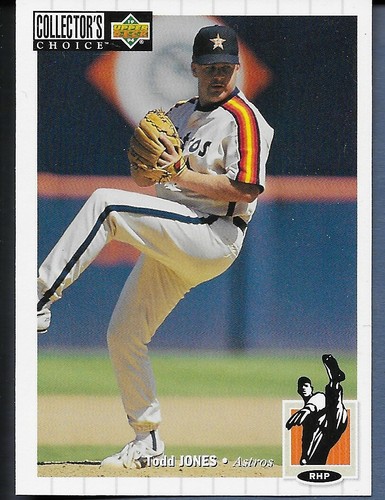 1994 Collector's Choice Baseball #153 Todd Jones RC NM | eBay