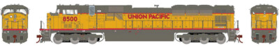 Athearn Genesis HO EMD SD90MAC-H Union Pacific UP #8500 DC LED ...