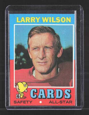 Larry Wilson 1971 Topps NFL Football #20 Cardinals HOF VG-EX-MT | eBay