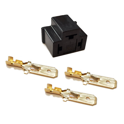 H4 Stecker Fassung Sockel Lampensockel P43t Auto KFZ Crimp Kontakte ...