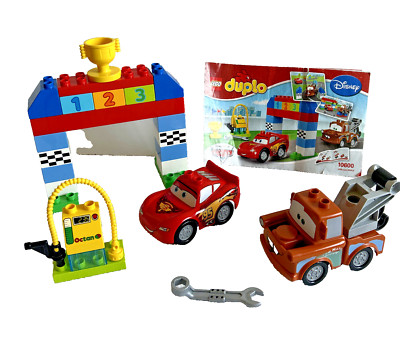 Lego Duplo Toddler Buiding Set 10600 Classic Race Disney Cars The Movie ...
