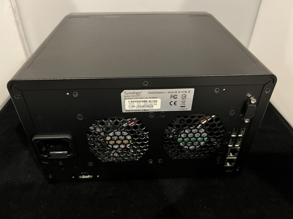 Synology DS1010+ 5 Bay Network Attached Storage NAS - Diskless | eBay