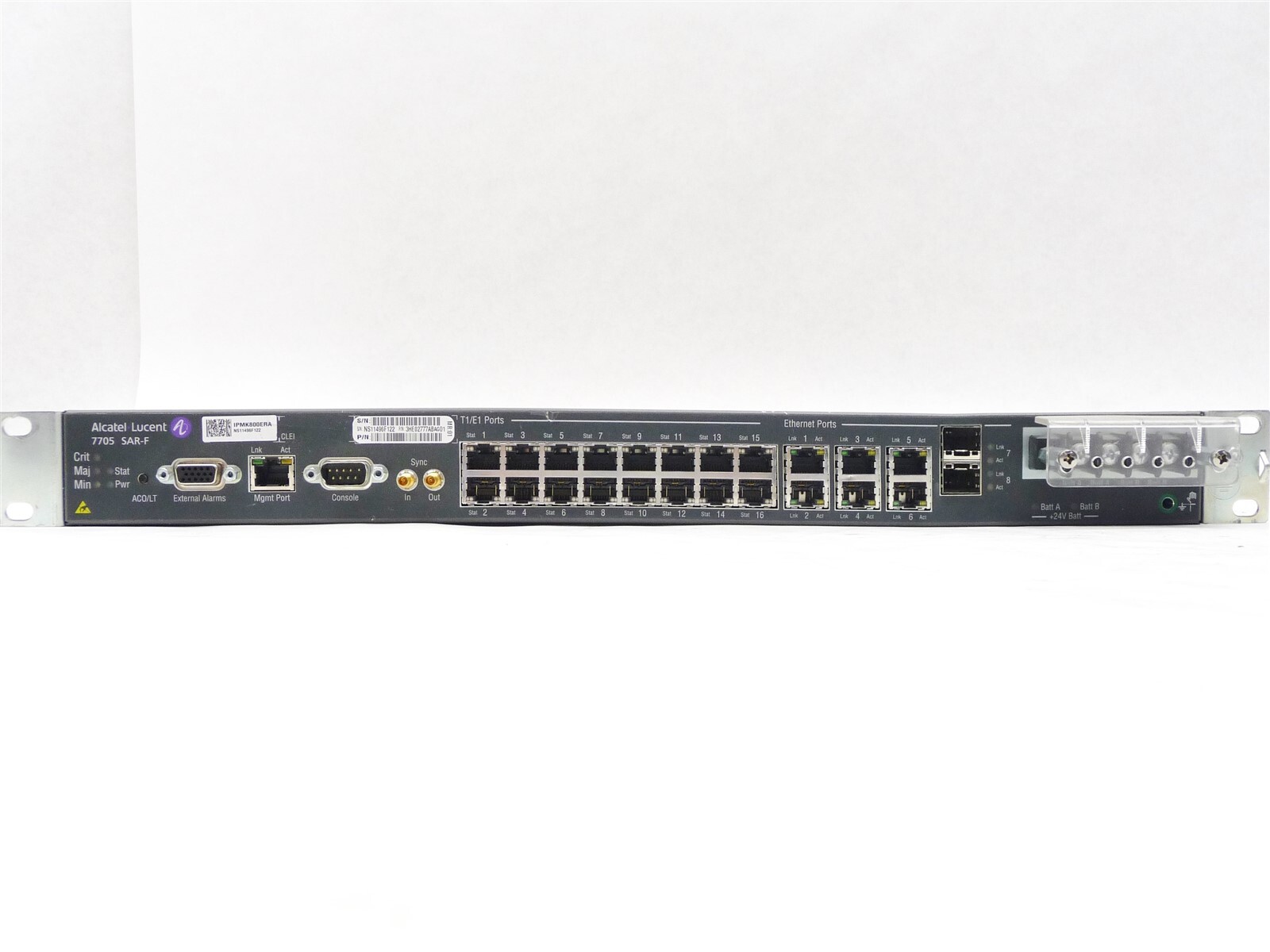 Alcatel Lucent 7705 Sar-f Service Aggregation Router Ipmk800era ...