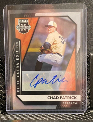 🔥 Chad Patrick 2021 Elite Extra Edition Base - Auto - Diamondbacks🔥 | eBay