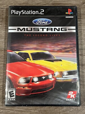 PS2 Ford Mustang: The Legend Lives Sony PlayStation 2, 2005 NEW FACTORY ...
