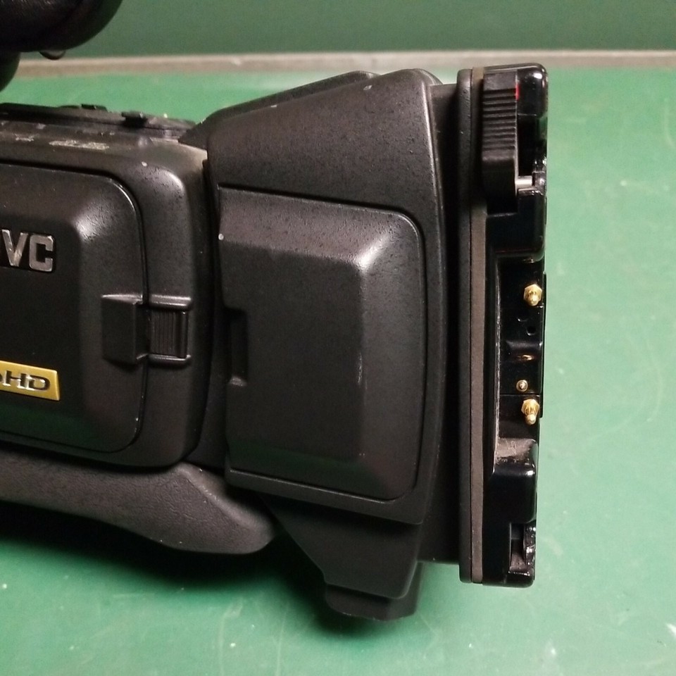 JVC ProHD 3-CCD MiniDV Professional Camcorder with 16x ProHD Fujinon ...