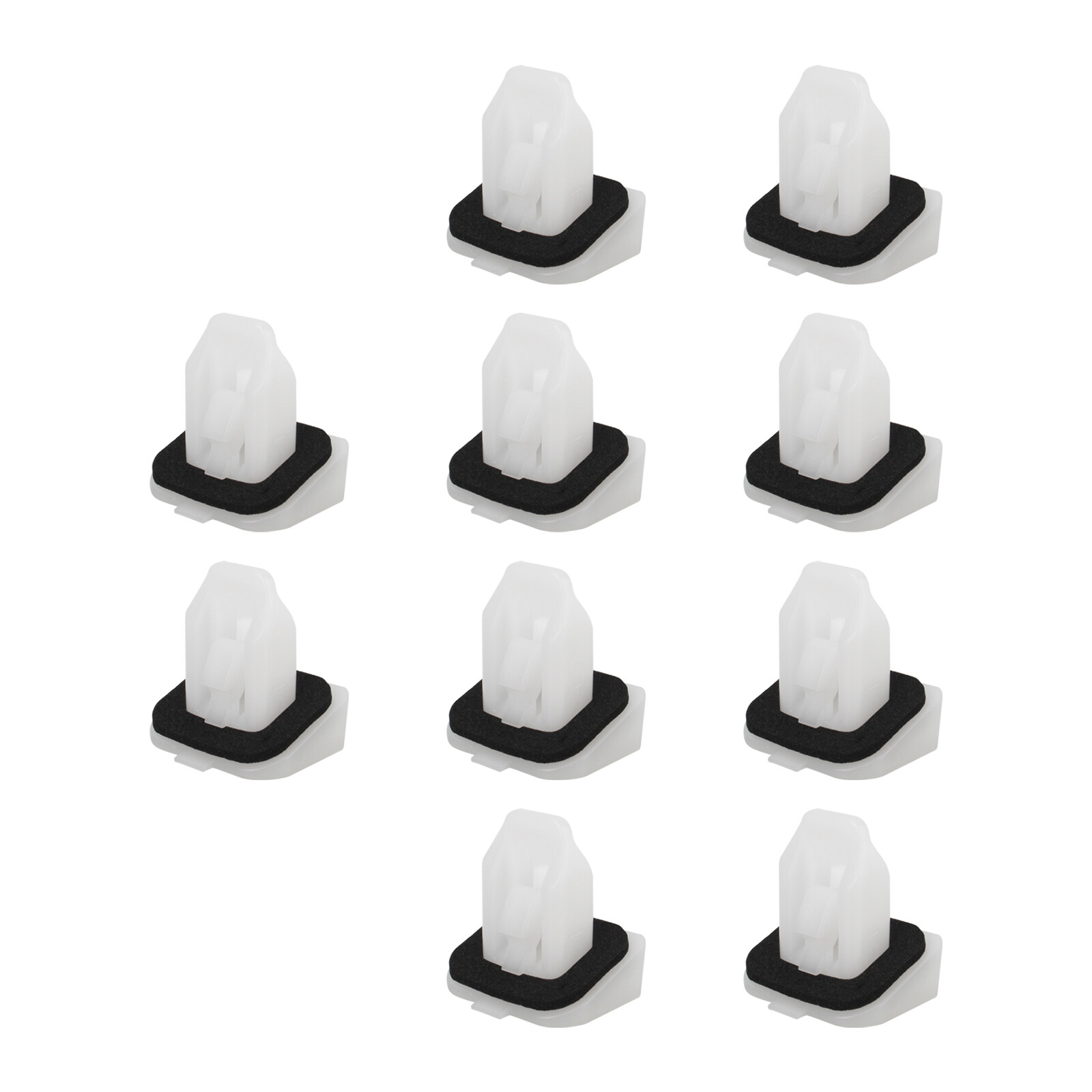 (10) 52197 30040 for LEXUS BUMPER SUPPORT WHITE PLASTIC CLIPS BRACKET ...