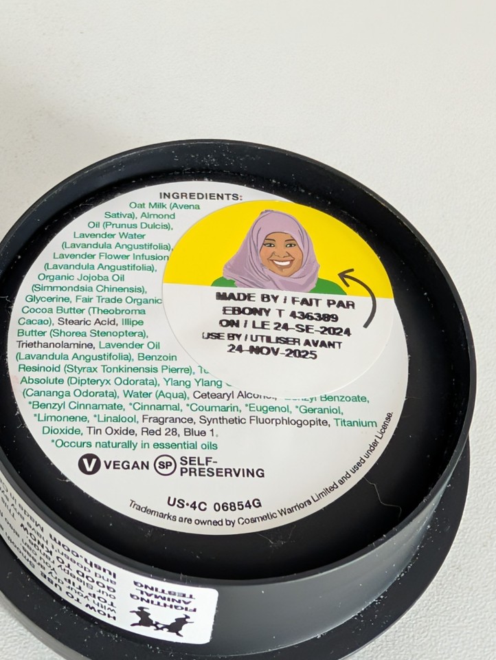 Lush Sleepy Bodycare Discovery Kit Shower Gel Soap Body Lotion Travel ...