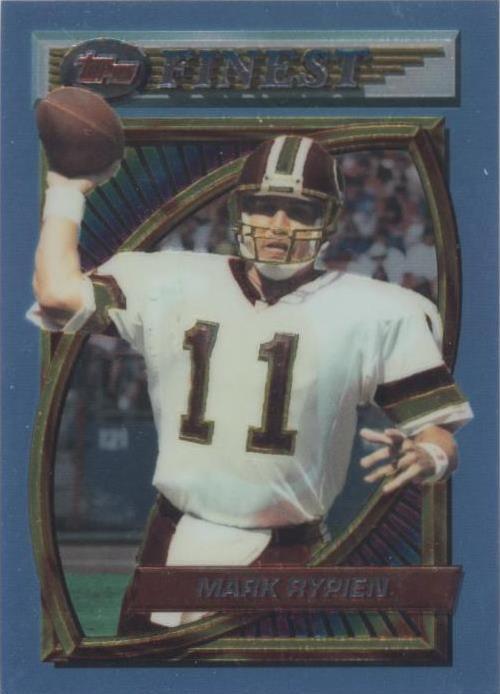 1994 Topps Finest - Mark Rypien #9 for sale online | eBay