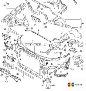 NEW GENUINE AUDI A3 03-13 TT 07-14 AIR INTAKE DUCT DIESEL PETROL ...