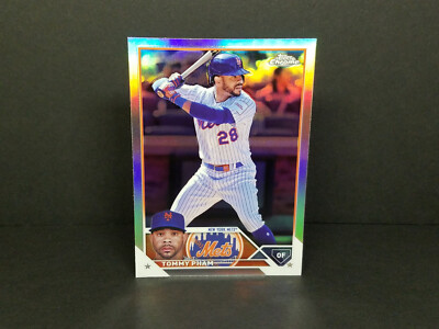 2023 Chrome Update #USC61 Tommy Pham, New York Mets - Refractor ...