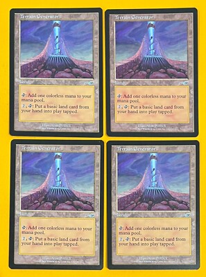 MTG TERRAIN GENERATOR (x 4) Nemesis (OldManMTG 006-260) | eBay