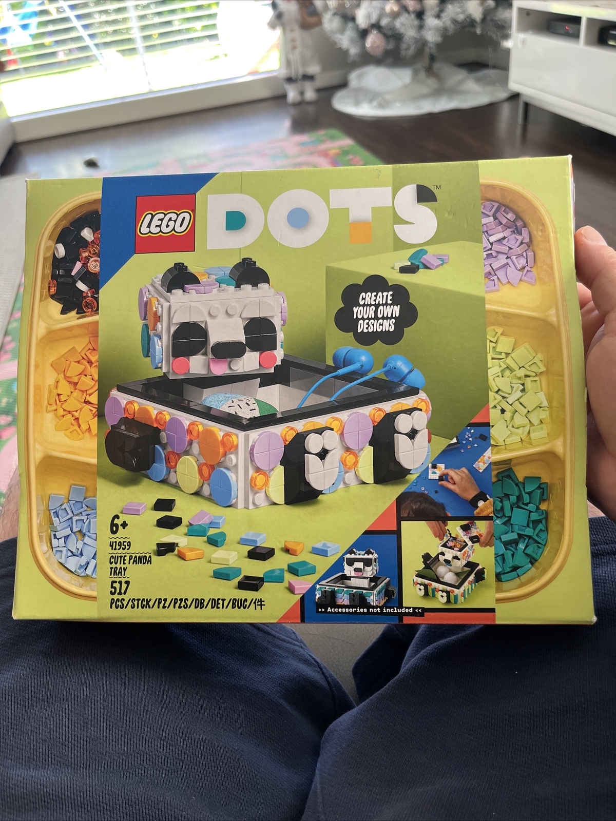 LEGO 41959 DOTS Cute Panda Tray Brand New and Sealed | eBay